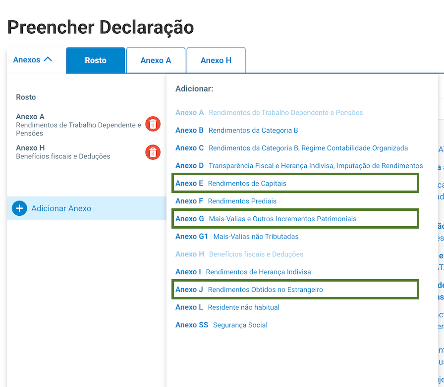 Portuguese IRS Declaration Guide - Tax-Wizard